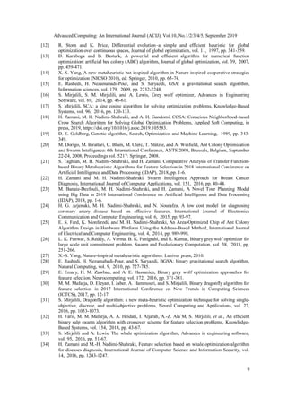 BINARY SINE COSINE ALGORITHMS FOR FEATURE SELECTION FROM MEDICAL DATA | PDF