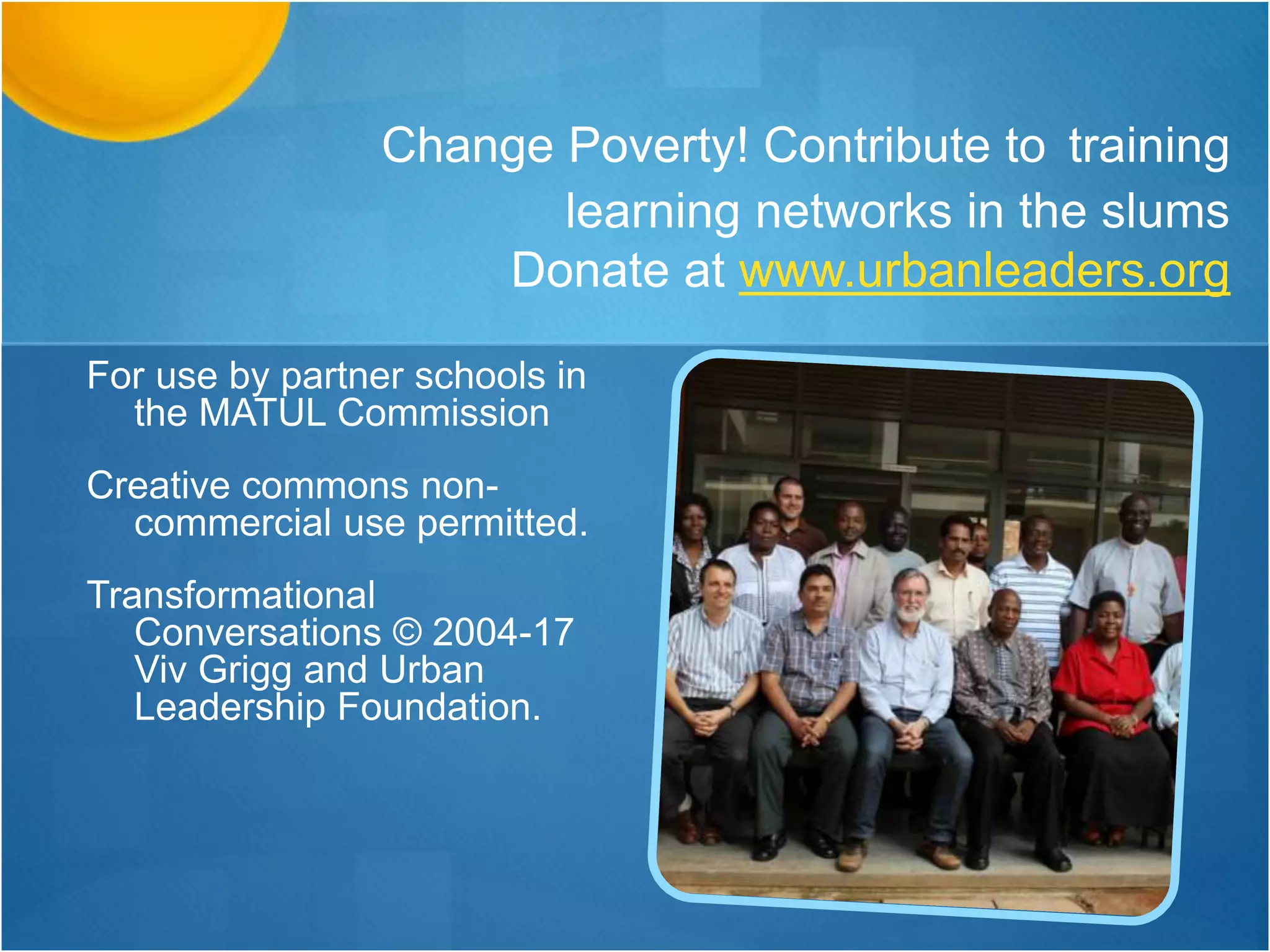 TUL, 500-2-1 Transformational Urban Conversations Methodology 670-2 | PPT