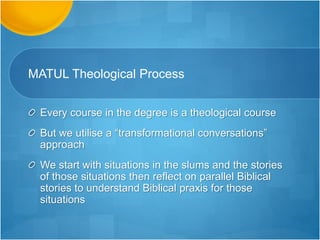 TUL, 500-2-1 Transformational Urban Conversations Methodology 670-2 | PPT