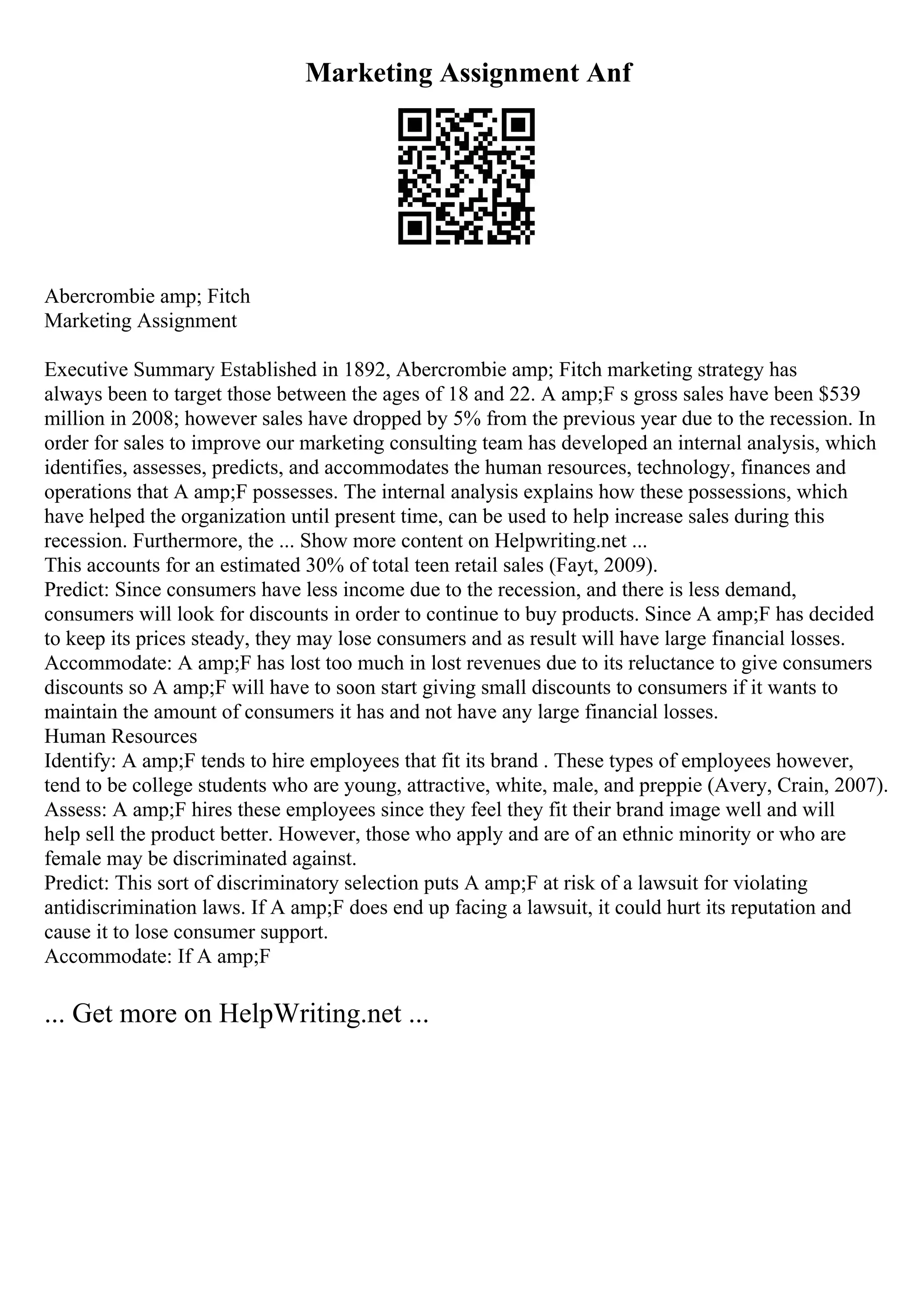 500-700 Word Essay Example | PDF