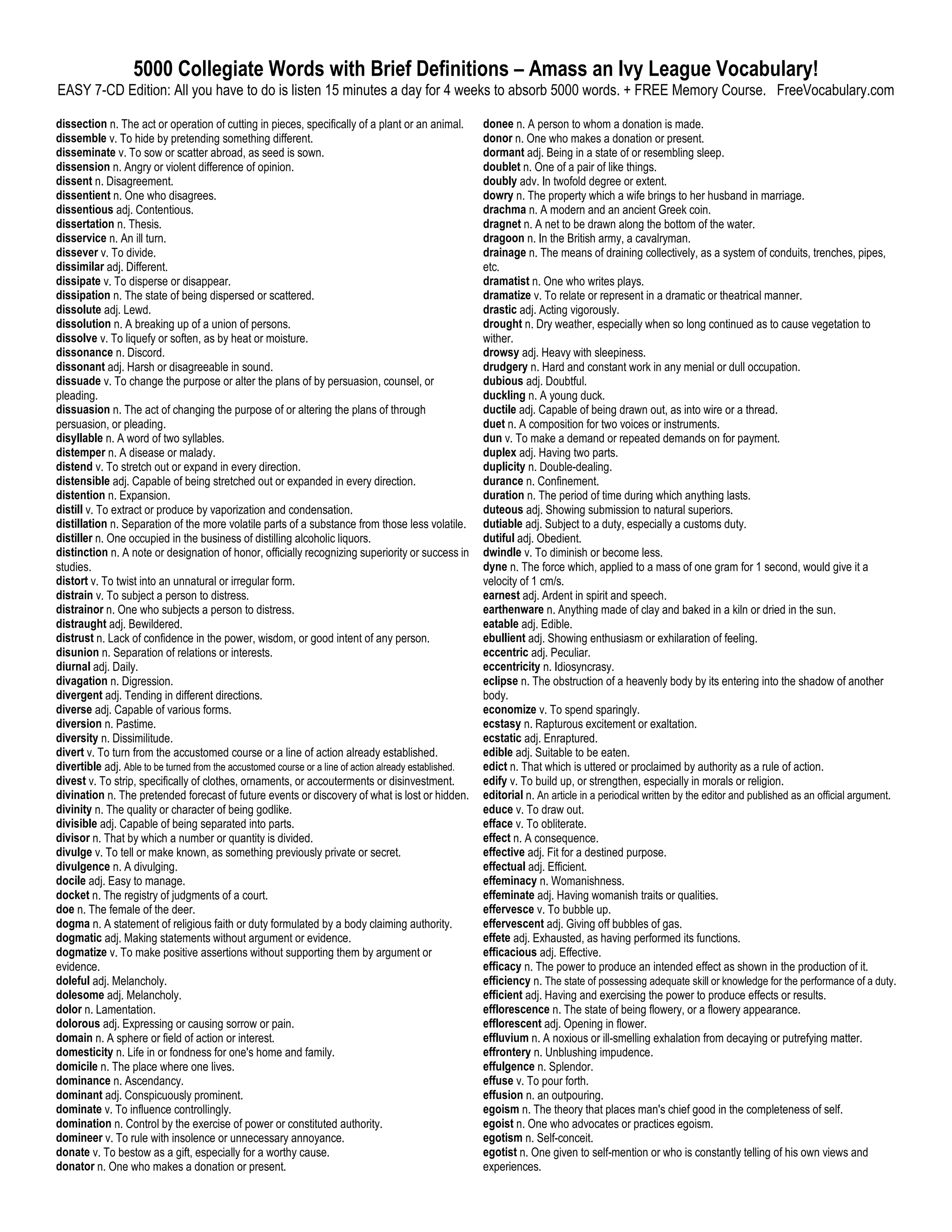 5000 toefl-words [1] | PDF