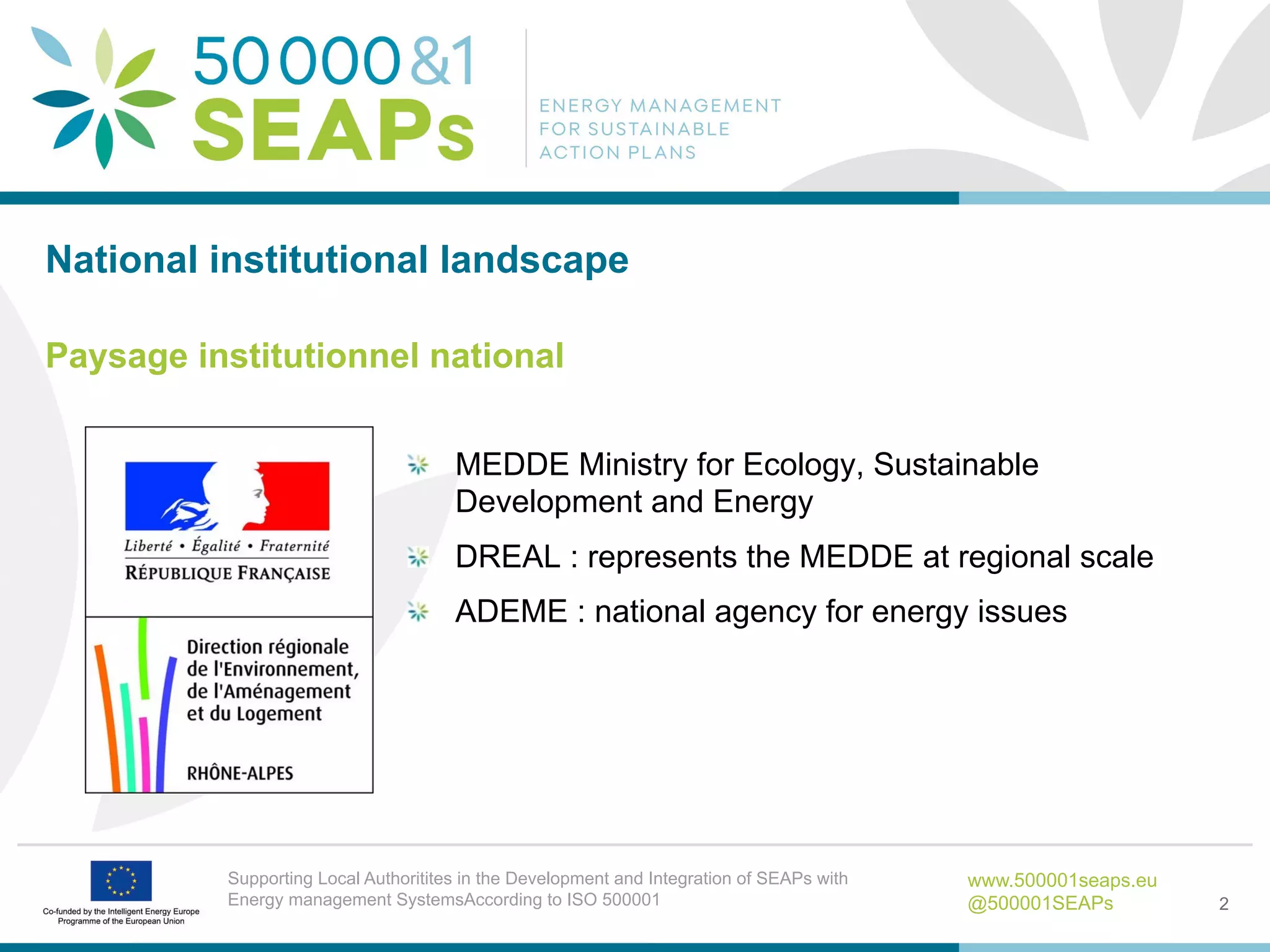 Fabien MOUDILENO, AMORCE: Climate and Energy dissemination activities ...