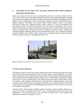 Islamic city and urbanism an obvious example of sustainable ...