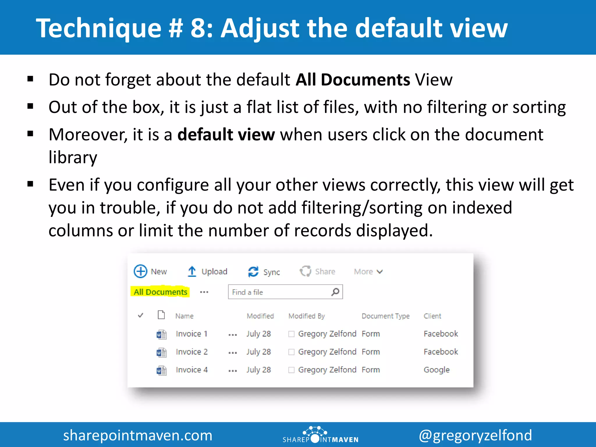 SharePoint 5000 Item List view Threshold Checklist and Best Practices | PDF