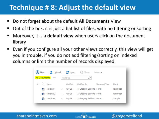 SharePoint 5000 Item List view Threshold Checklist and Best Practices | PDF