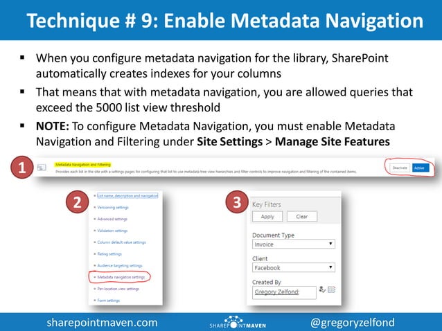 SharePoint 5000 Item List view Threshold Checklist and Best Practices | PDF