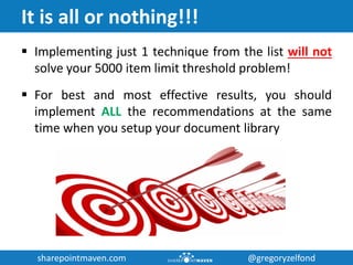 SharePoint 5000 Item List view Threshold Checklist and Best Practices | PDF