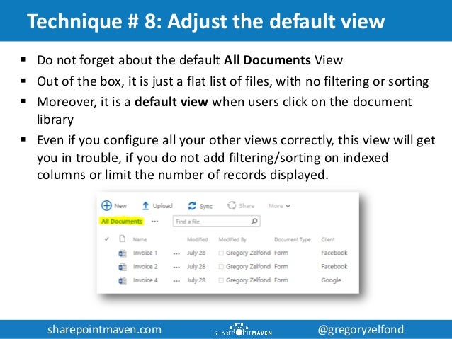 SharePoint 5000 Item List view Threshold Checklist and Best Practices