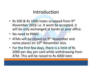 500 & 1000 notes scheme | PDF
