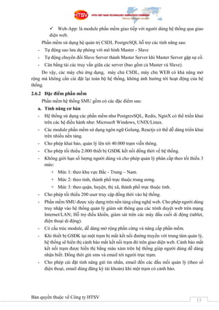 TÀI LIỆU KỸ THUẬT HỆ THỐNG GIÁM SÁT ĐIỀU KHIỂN CSHT TRẠM VIỄN THÔNG – SMU | PDF