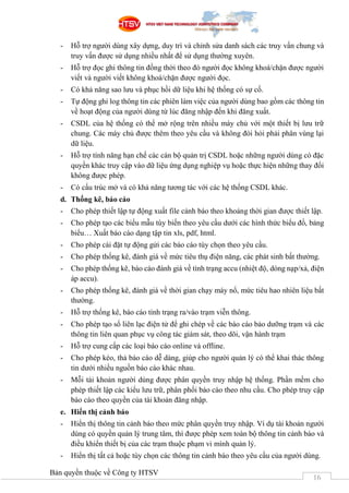 TÀI LIỆU KỸ THUẬT HỆ THỐNG GIÁM SÁT ĐIỀU KHIỂN CSHT TRẠM VIỄN THÔNG – SMU | PDF