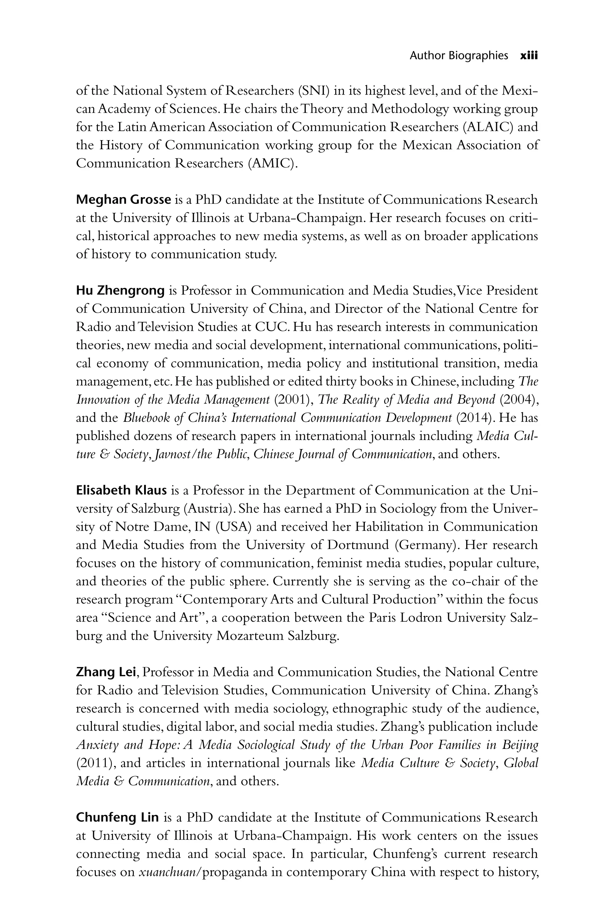 The International History Of Communication Study Peter Simonson Editor ...