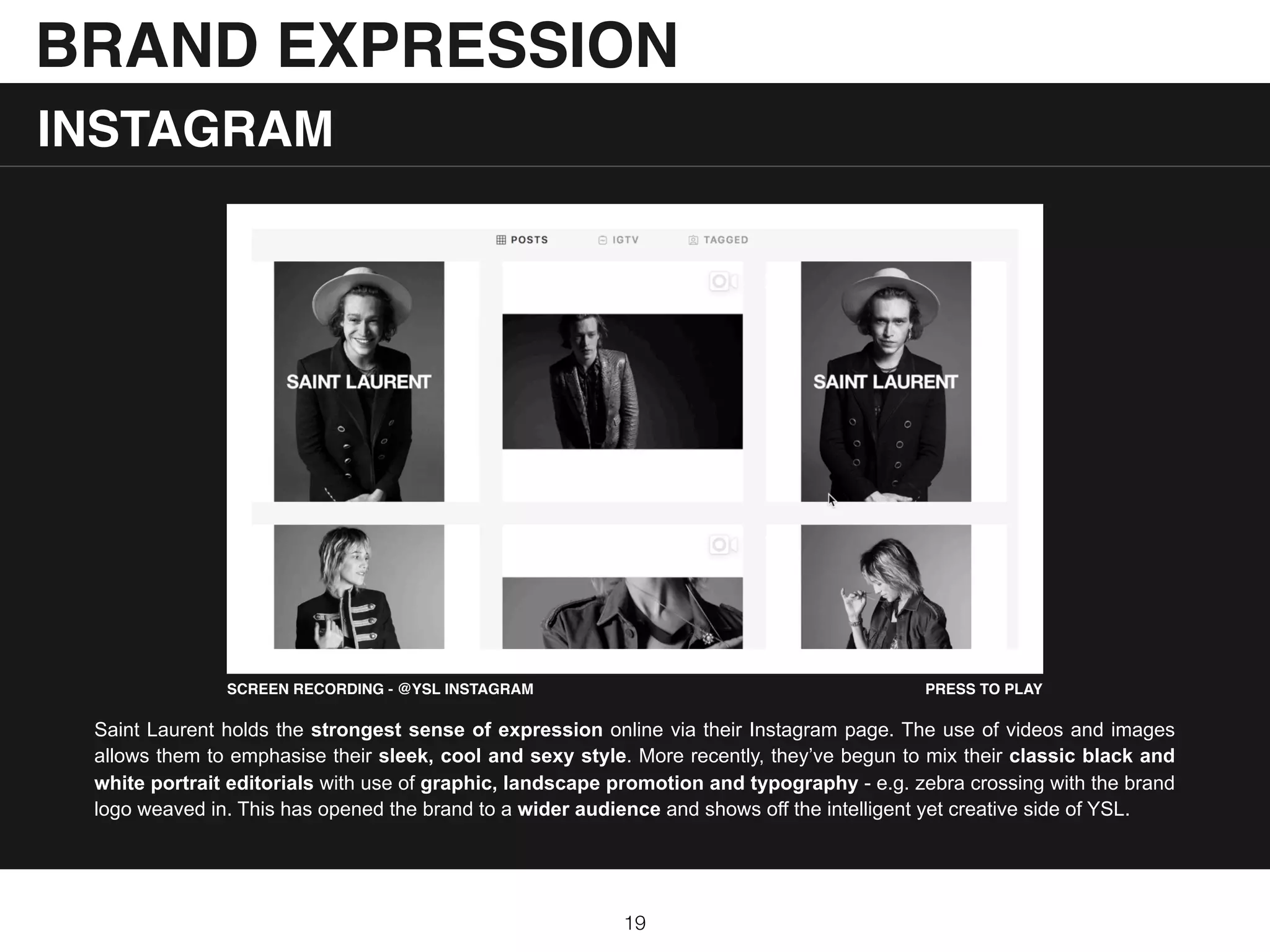 Creative Strategy Document: Saint Laurent V2 (pdf) | PDF