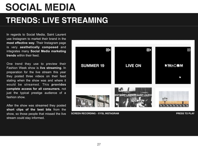 Creative Strategy Document: Saint Laurent V2 (pdf) | PDF