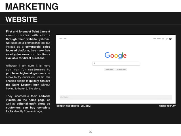 Creative Strategy Document: Saint Laurent V2 (pdf) | PDF