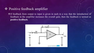 Feedbacck Amplifier | PPT