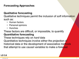 Forecasting Operating Management Stevenson | PDF