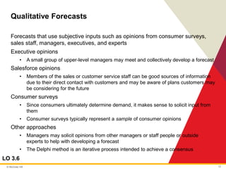 Forecasting Operating Management Stevenson | PDF