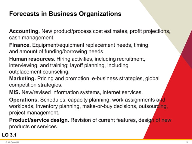 Forecasting Operating Management Stevenson | PPT