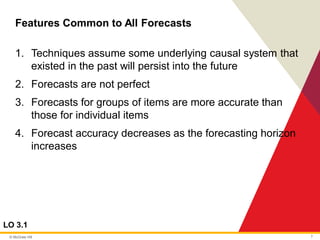 Forecasting Operating Management Stevenson | PDF