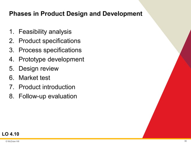 Chapter 4 product and service design operations management | PDF