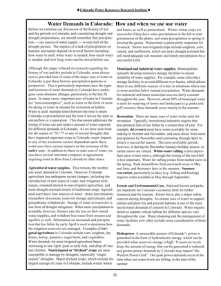 CWRRI WITB a history of drought in Colorado | PDF