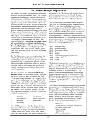 CWRRI WITB a history of drought in Colorado | PDF