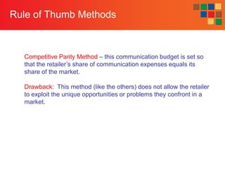 Retail-Communication-MixRetailManagemen.ppt