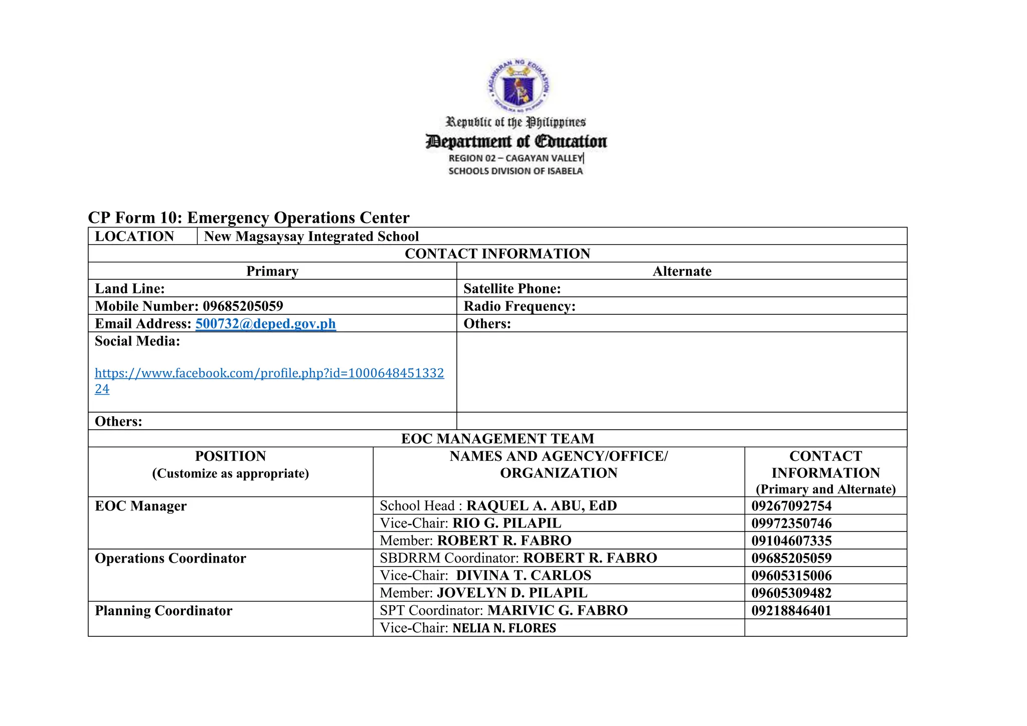 500732_NMIS CONTENGENCY PLAN_TYPHOON.docx