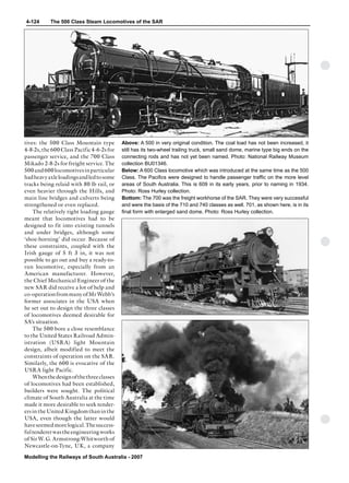 500 Class Steam Loco's S.A.R | PDF