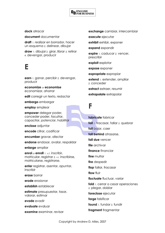 500 verbs english to spanish | PDF