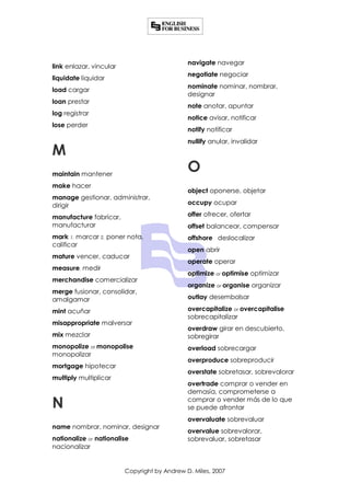 500 verbs english to spanish | PDF