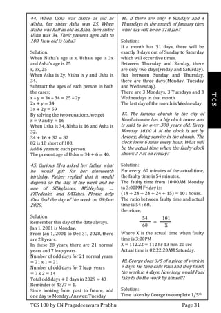 500 most asked apti ques in tcs, wipro, infos(105pgs) | PDF