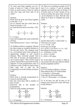 500 most asked apti ques in tcs, wipro, infos(105pgs) | PDF