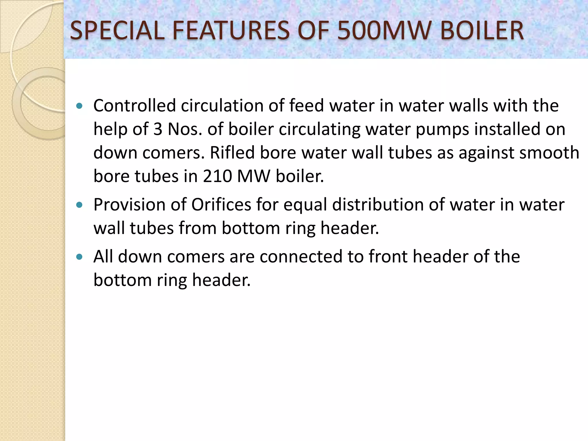 Construction of 500 MW Steam Boiler | PPTX