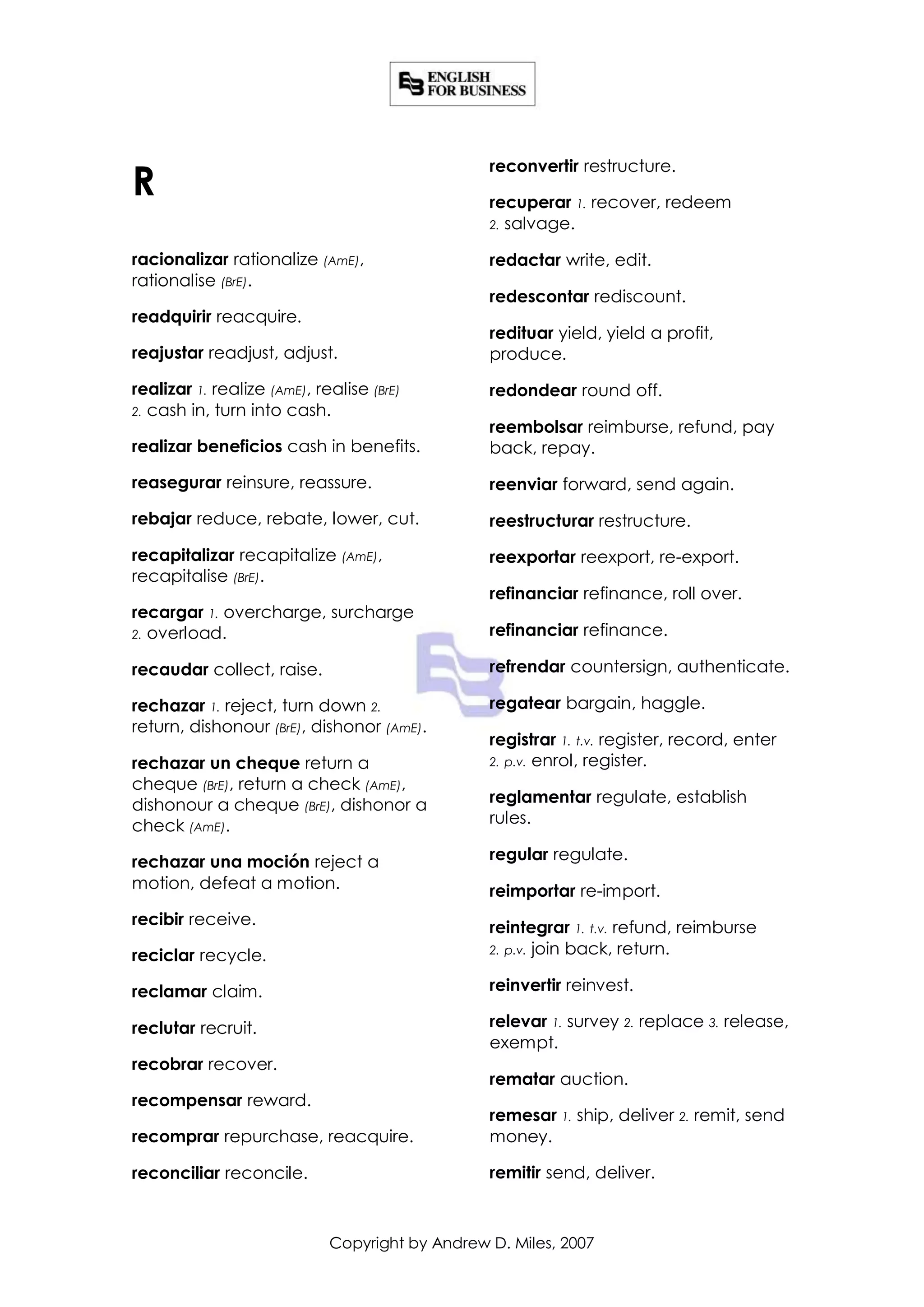 500 verbos spanish to english | PDF