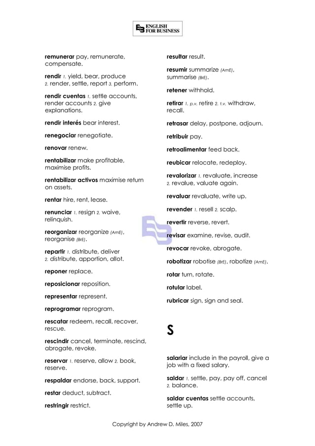 500 verbos spanish to english | PDF