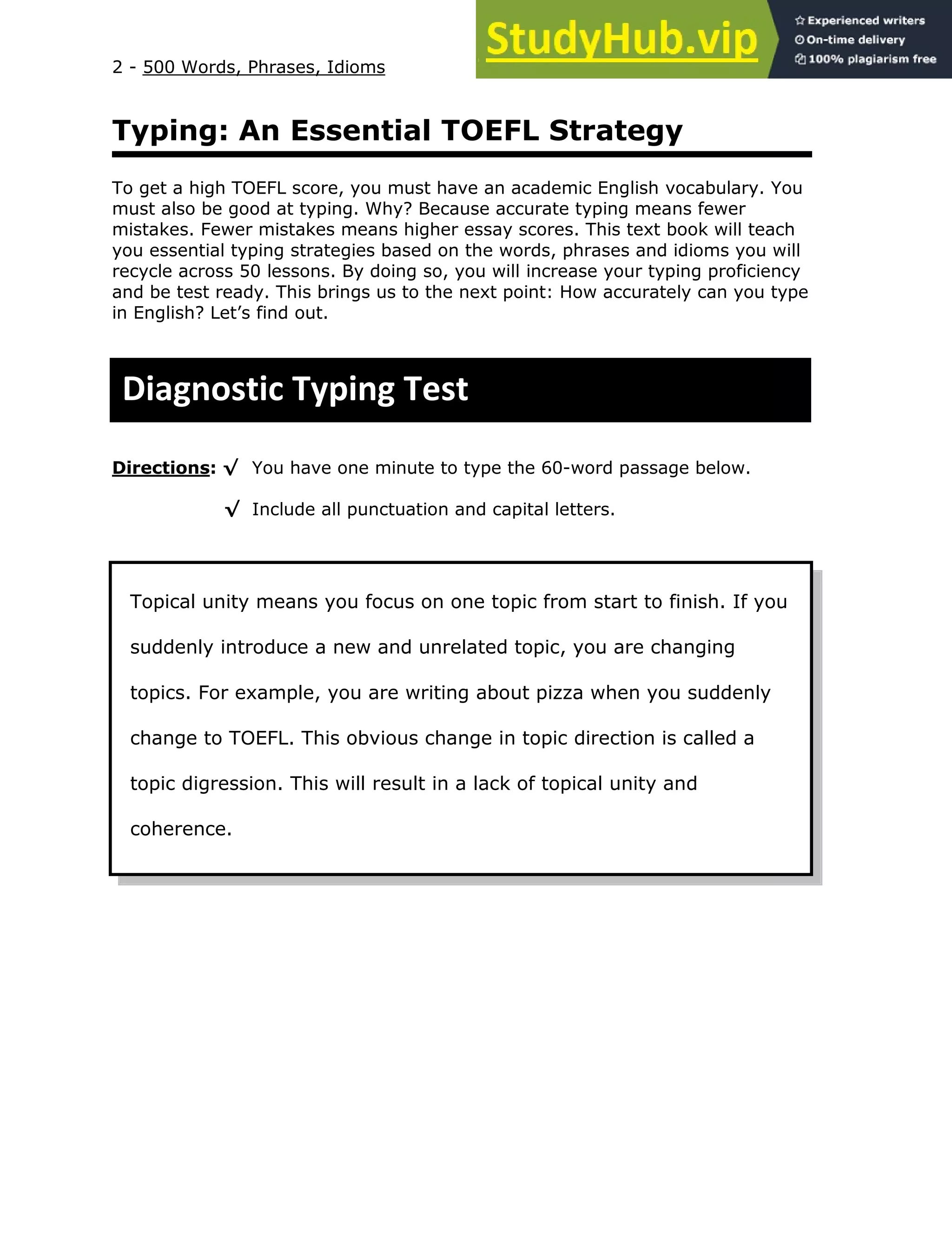 500 Words, Phrases, Idioms for the TOEFL iBT Plus Typing Strategies.pdf