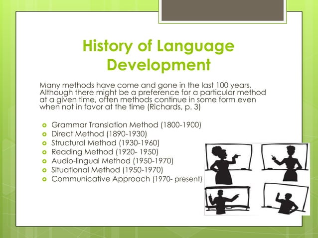 501 the origins of language curriculum development | PPT