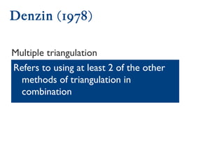EXT 501 - Triangulation Presentation | PPT