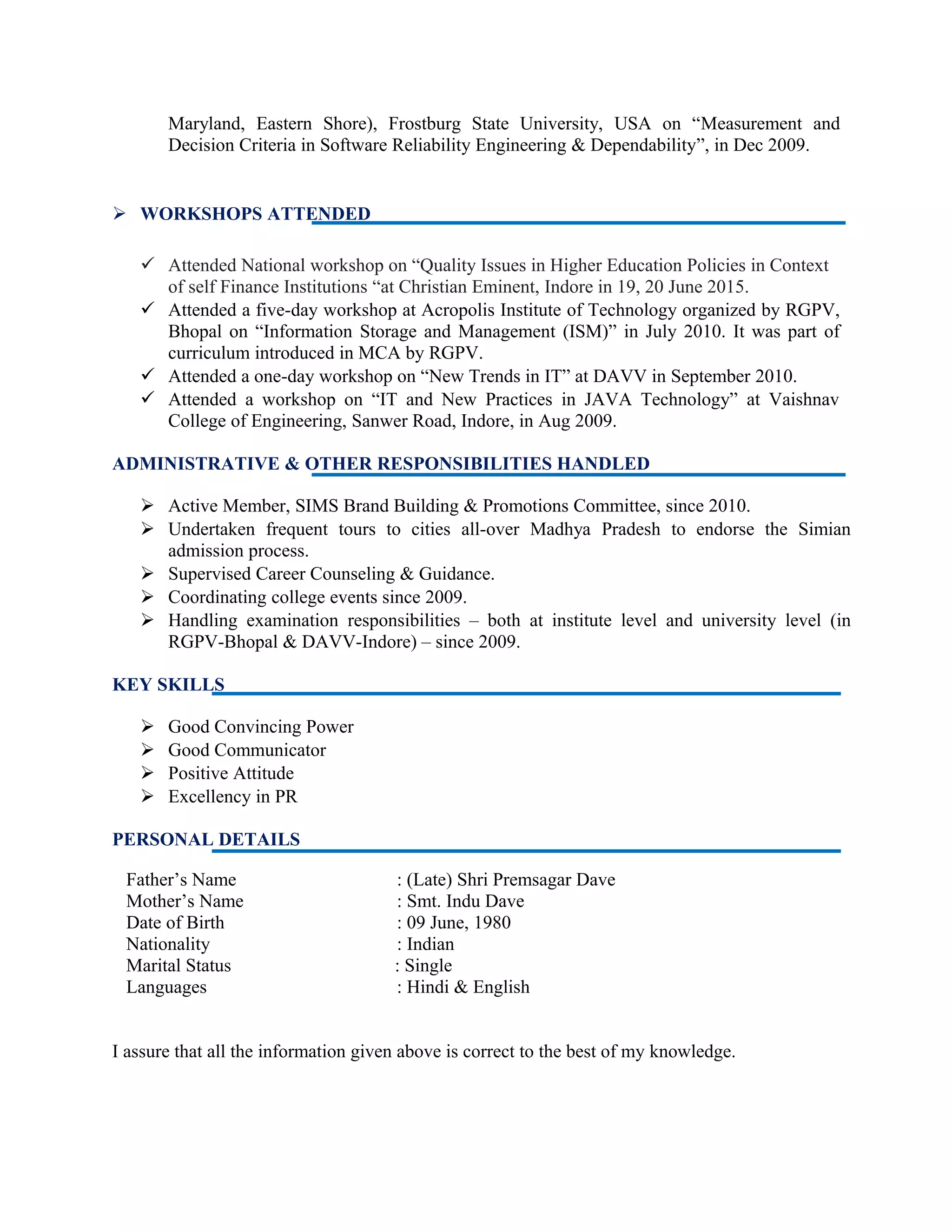 CURRICULUM VITAE | DOC