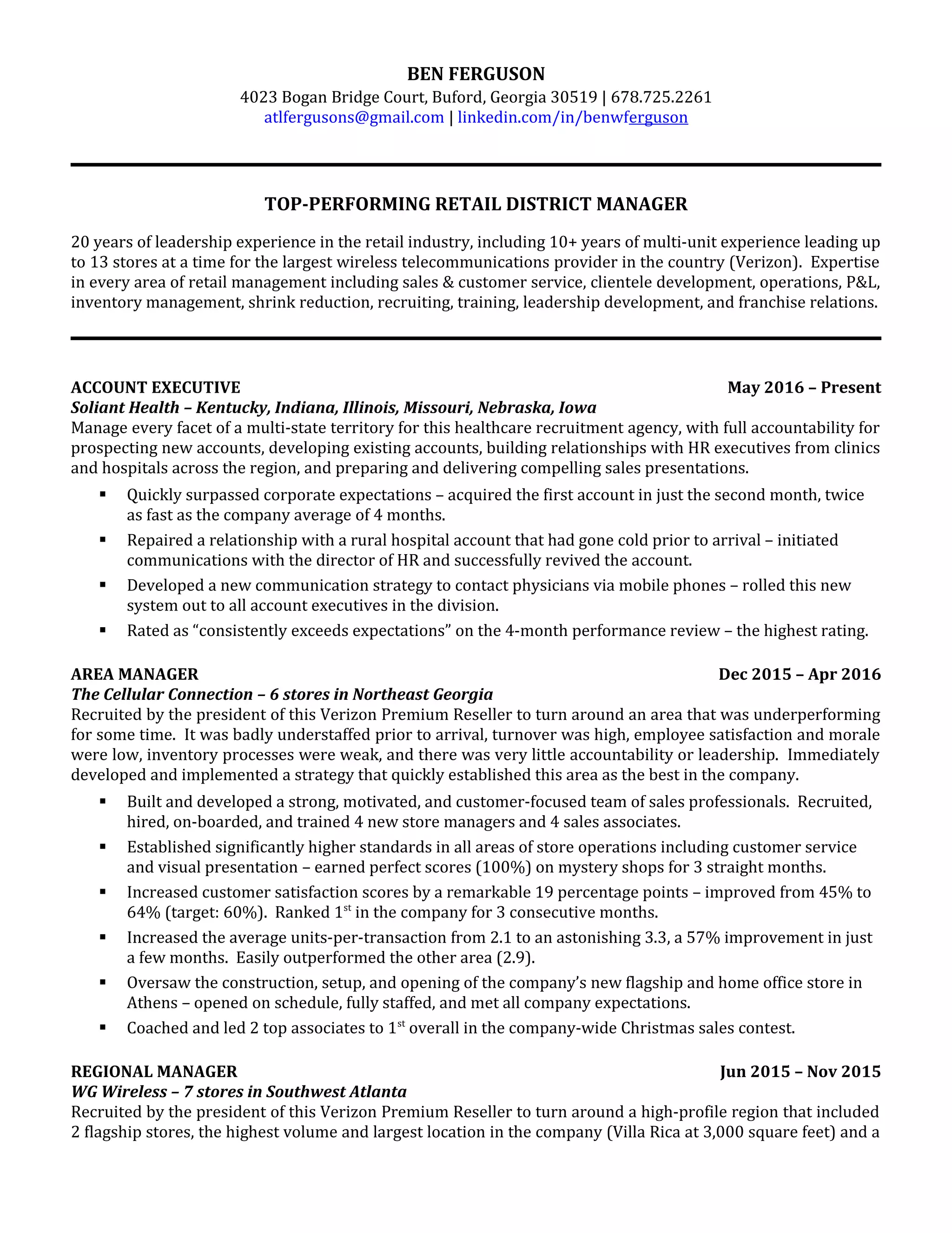 Ben Ferguson - Resume | DOC