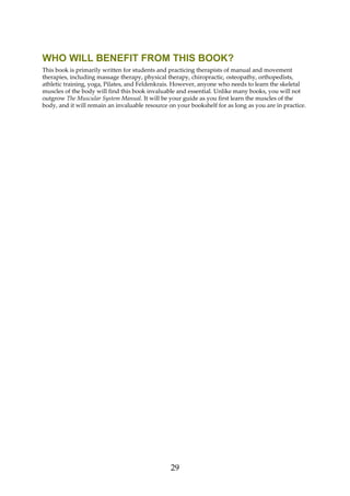 The Muscular System Manual The Skeletal Muscles Of The Human Body 4th ...