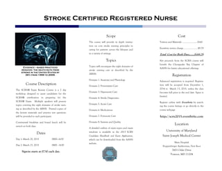 SCRN brochure | PPT