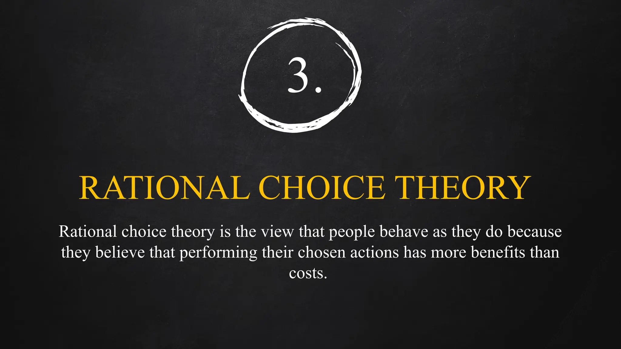 Rational choice theory for grade 11 humss | PDF
