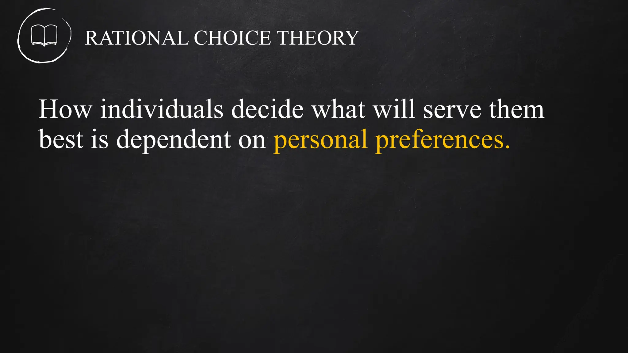 Rational choice theory for grade 11 humss | PDF