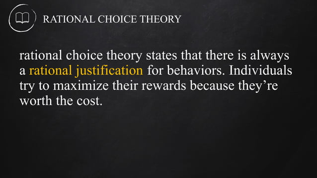 Rational choice theory for grade 11 humss | PDF | Personal Finance
