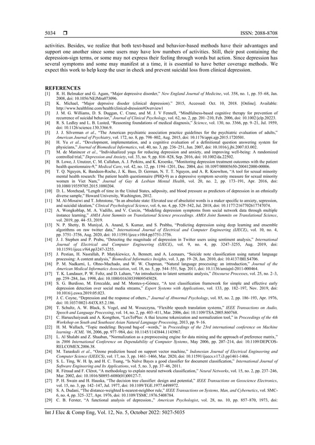 Proactive depression detection from Facebook text and behavior data | PDF