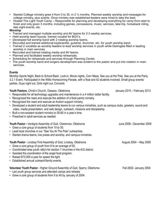 Pitchlynn Resume | PDF