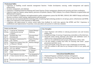 short bio graphical | PPT
